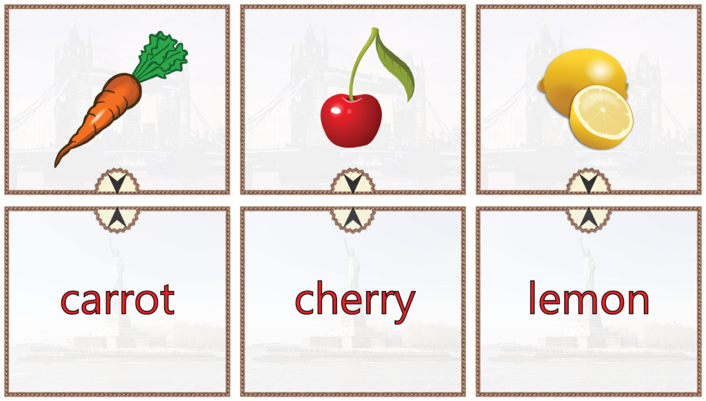 English - Fruits & Vegetables Bundle - Made By Teachers