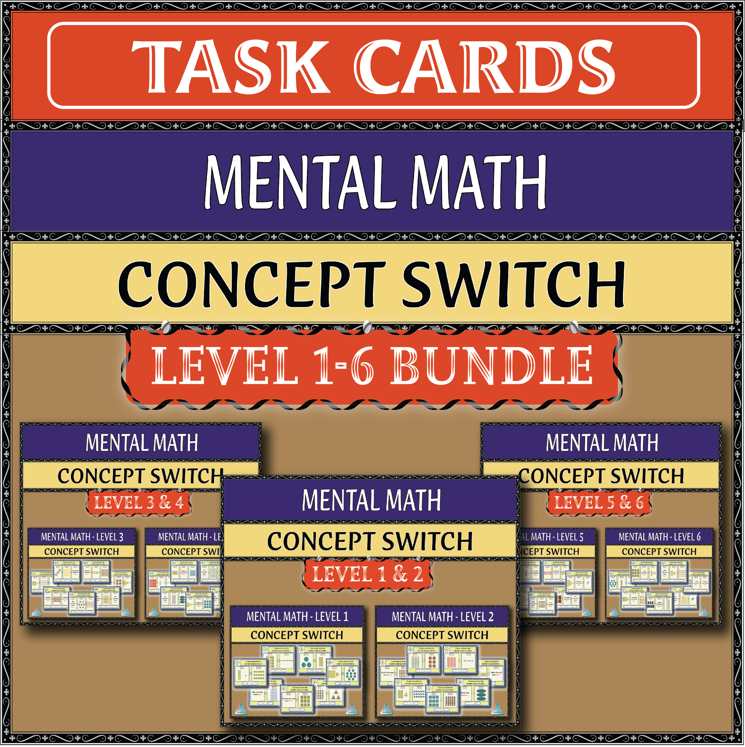 English Task Cards – Numbers and Colors - Made By Teachers