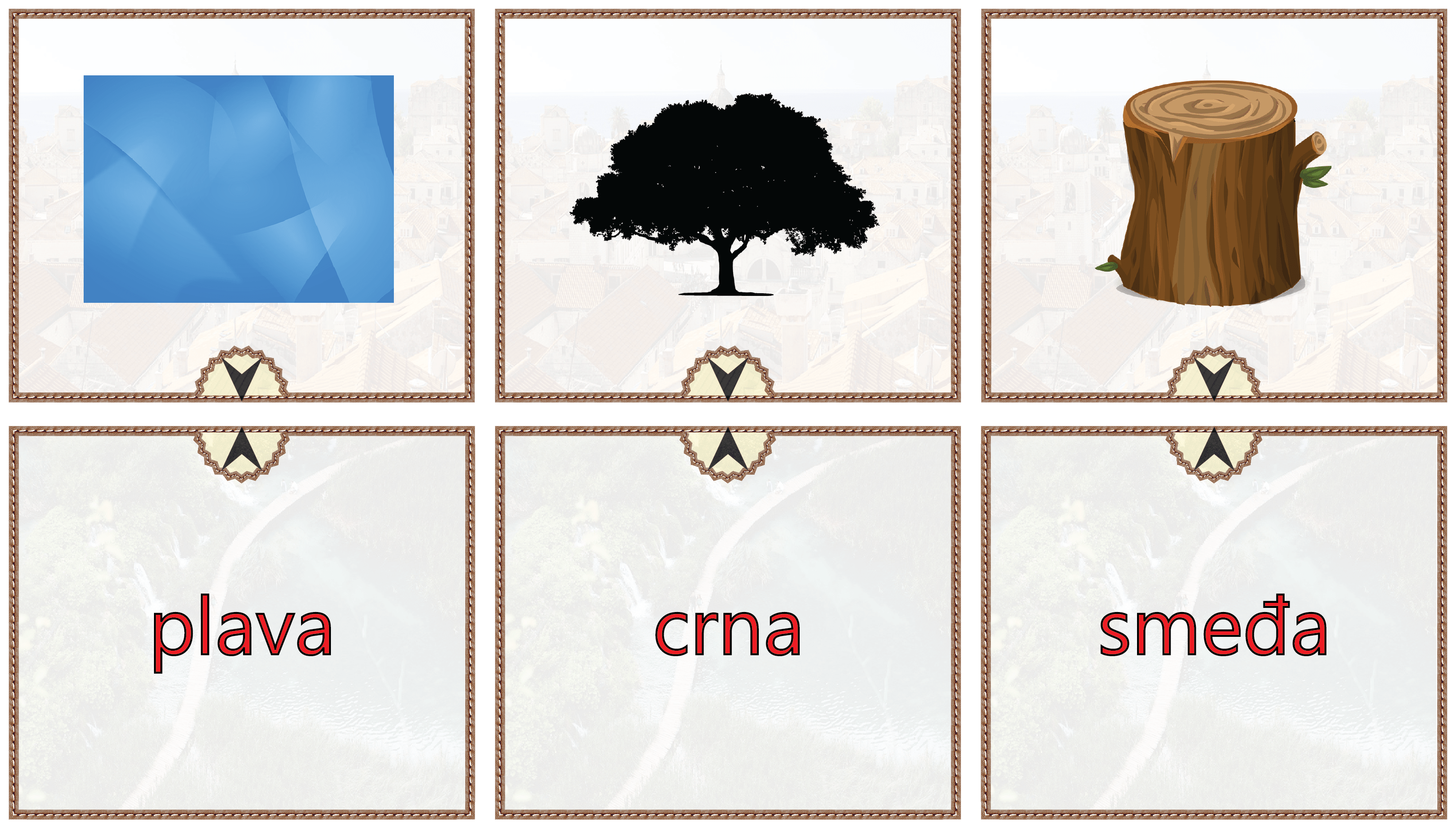 Croatian Match - Numbers and Colors | Made By Teachers