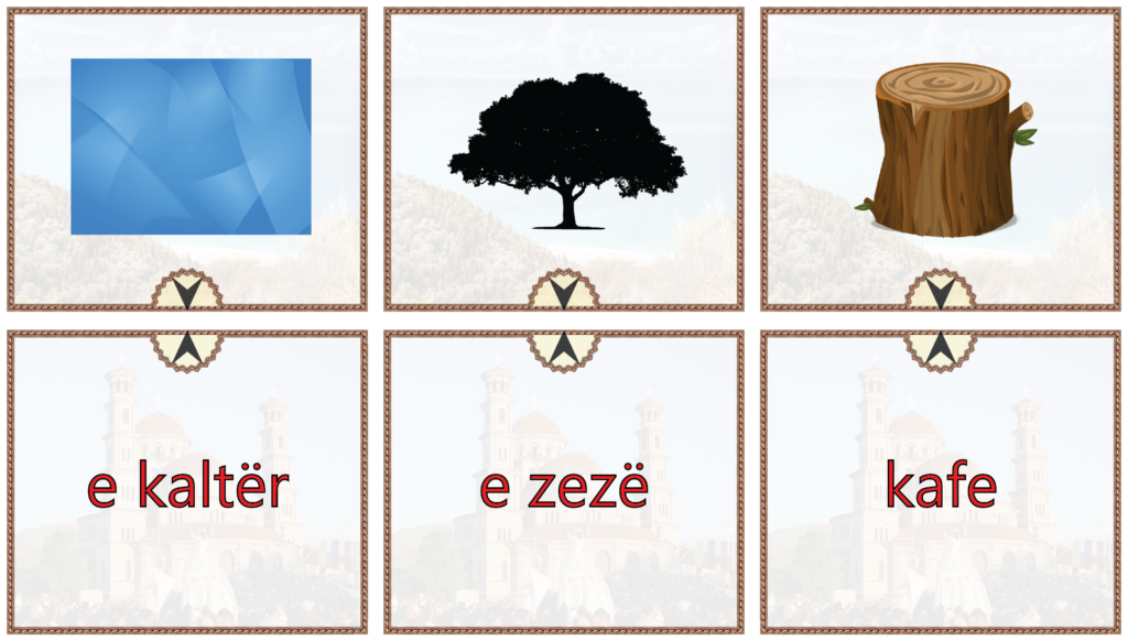 Albanian Match - Numbers and Colors | Made By Teachers