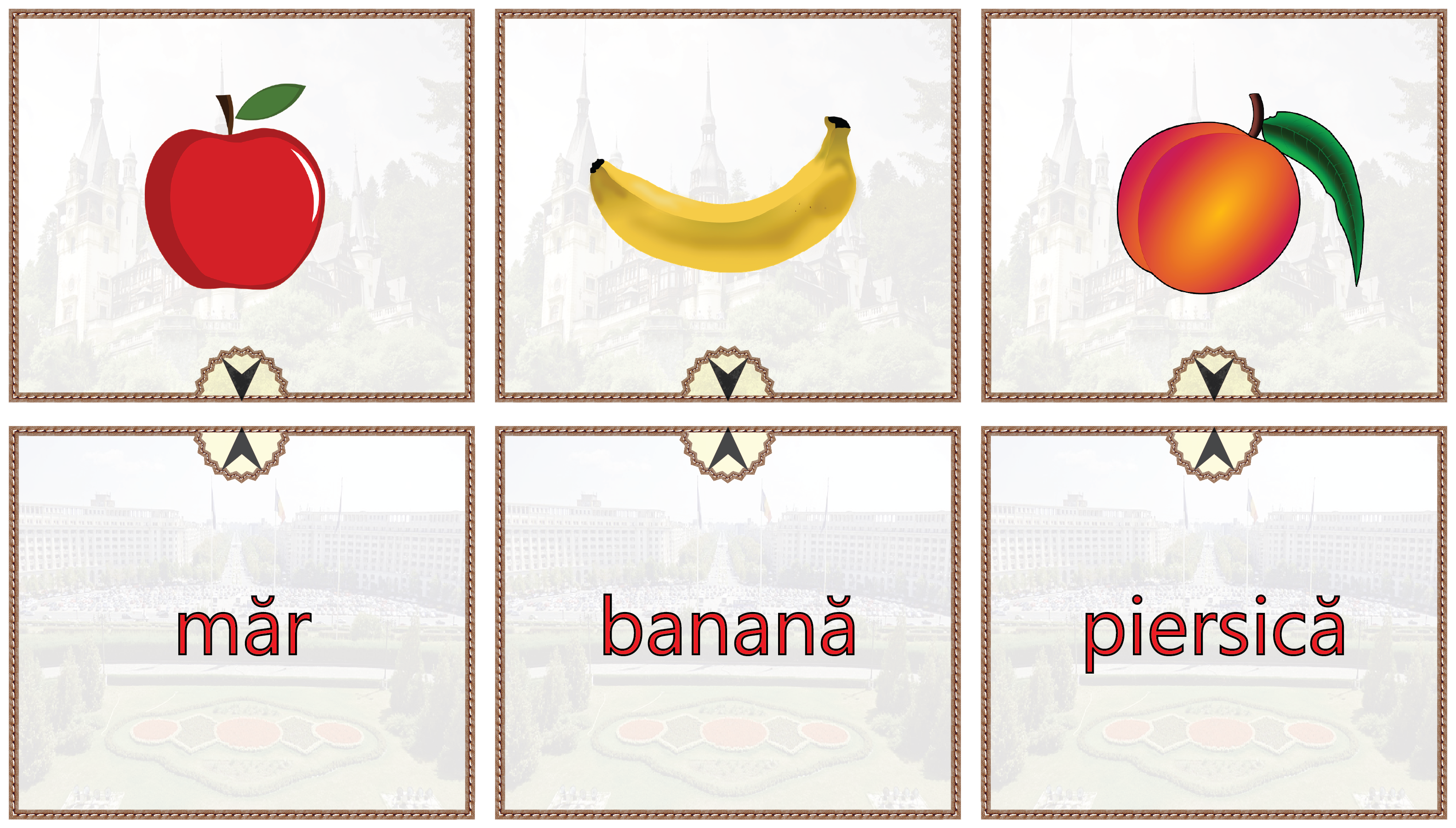 Romanian Match - Fruits and Vegetables - Made By Teachers