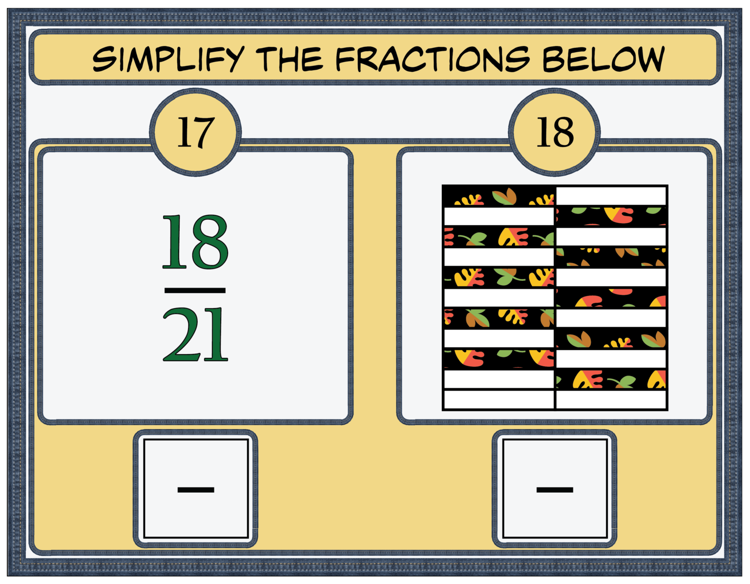 Fractions Task Cards - Complete Bundle - Made By Teachers