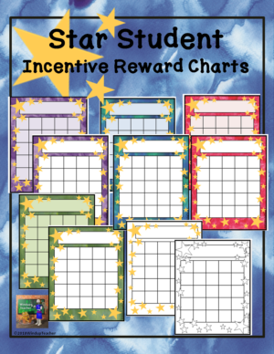 Star Student Reward Sticker Charts for Behavior Incentive | Made By ...