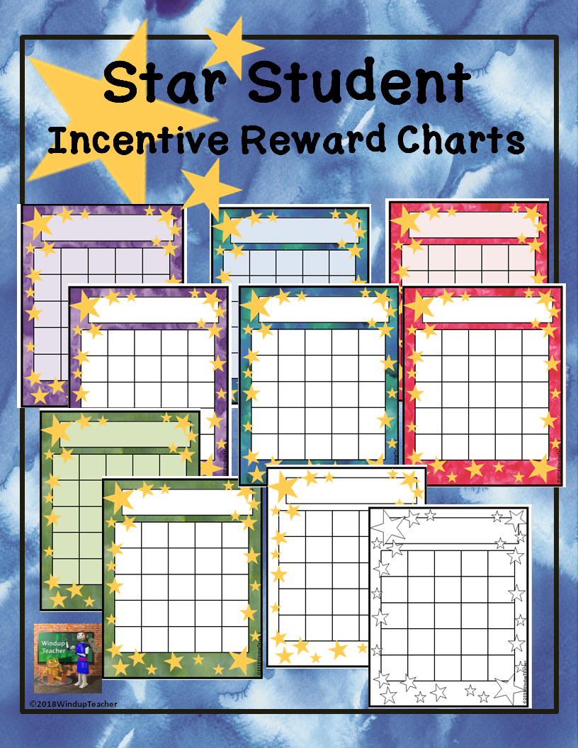 Star Incentive Reward Sticker Charts | Made By Teachers