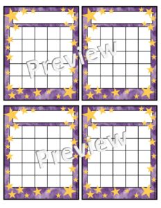 Star Incentive Reward Sticker Charts - Made By Teachers