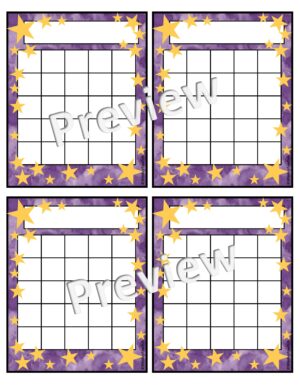 Star Incentive Reward Sticker Charts - Made By Teachers