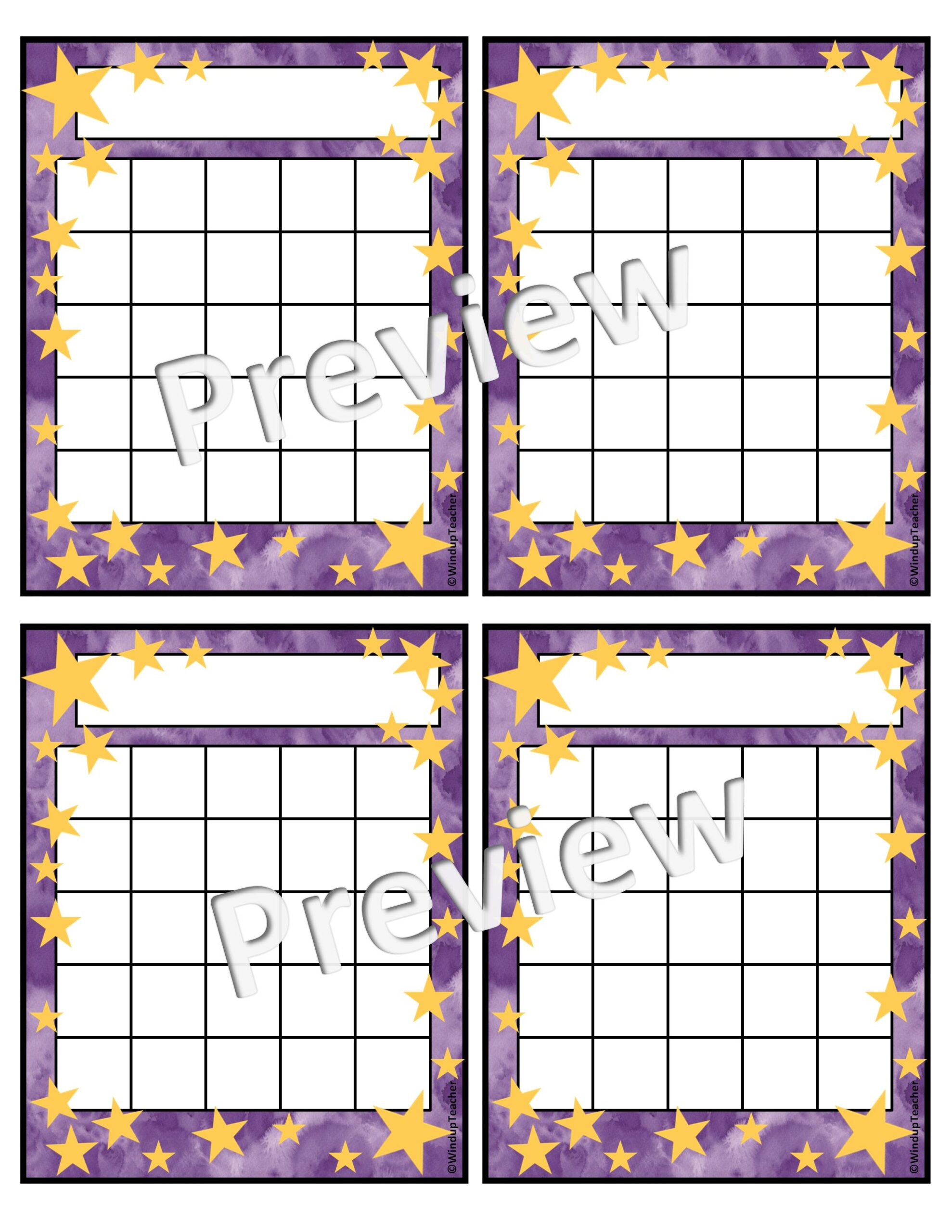 Star Incentive Reward Sticker Charts | Made By Teachers