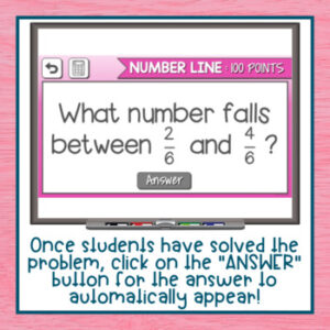 3rd Grade Fractions Math Game Show - Made By Teachers