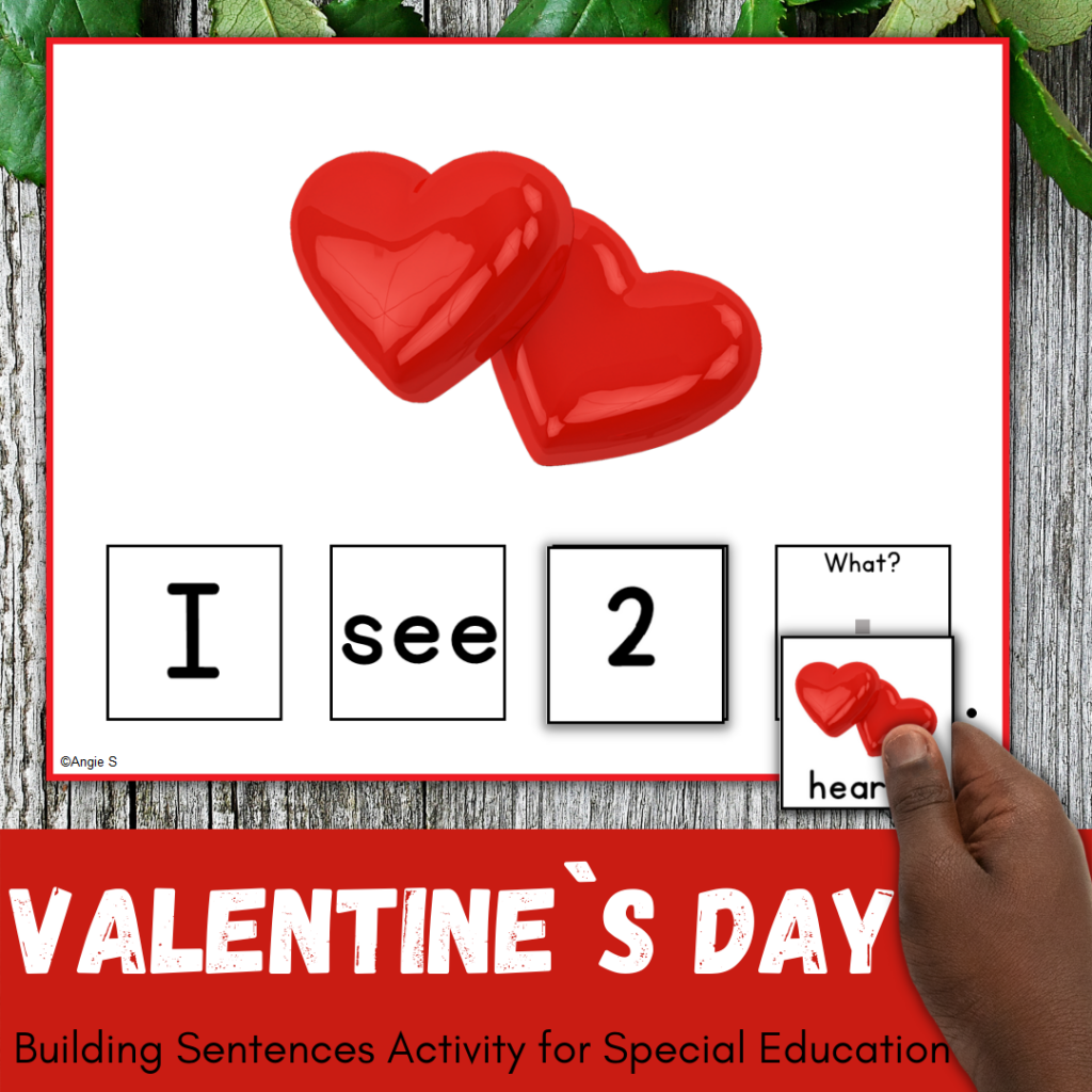 Valentine's Day Building Sentences Activity | Made By Teachers