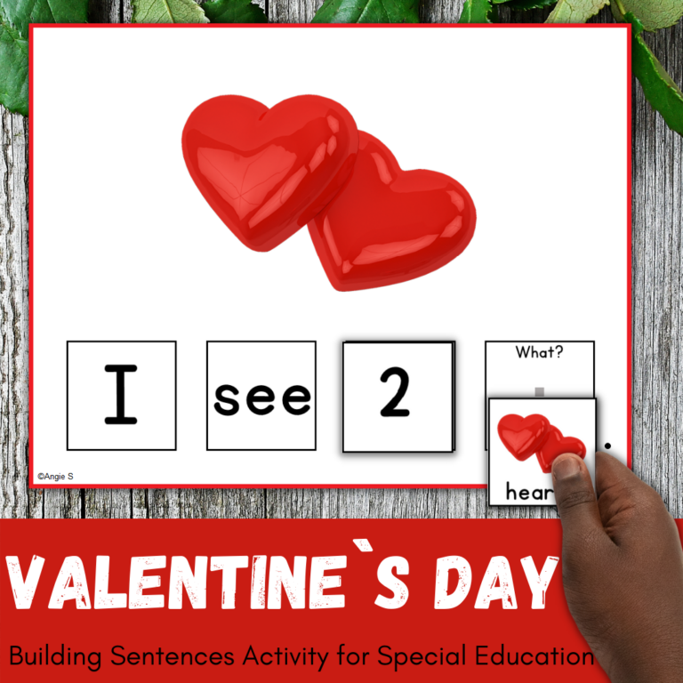 Valentine's Day Building Sentences Activity - Made By Teachers