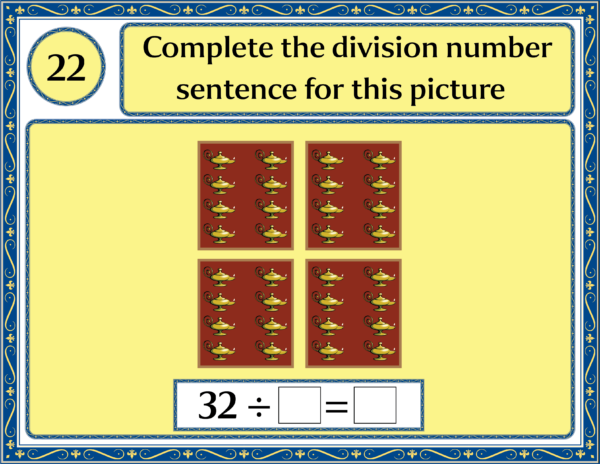 Division Task Cards - Arrays & Equal Groups Bundle | Made By Teachers