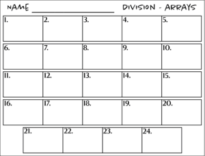 Division Task Cards - Arrays & Equal Groups Bundle | Made By Teachers