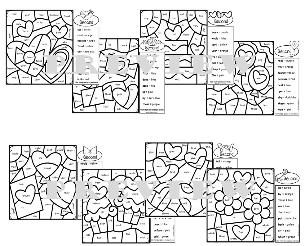 VALENTINE'S DAY COLOR BY NUMBER | VALENTINE'S DAY COLOR BY CODE ...