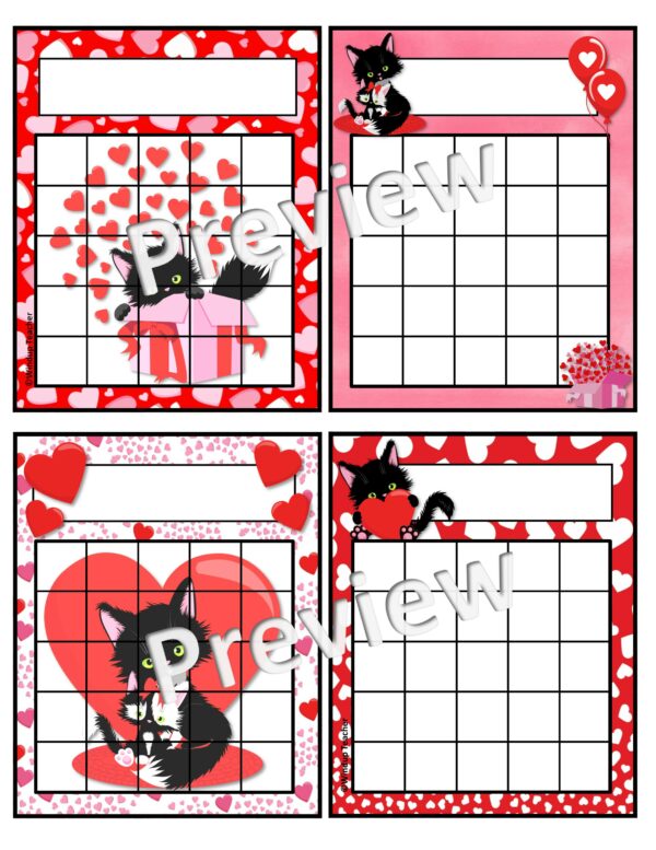 Cat Sticker Charts - Made By Teachers