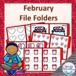 February Valentine's Day File Folder Activities - Made By Teachers