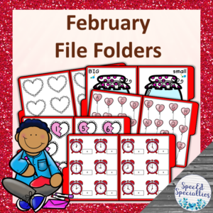 February Valentine's Day File Folder Activities - Made By Teachers