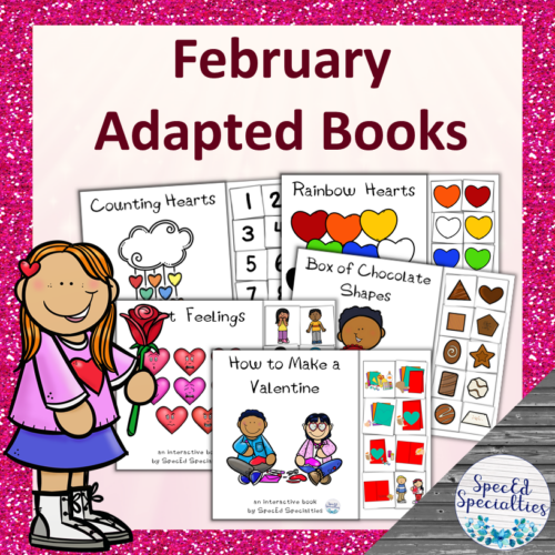 February Valentine's Day Adapted Books - Made By Teachers