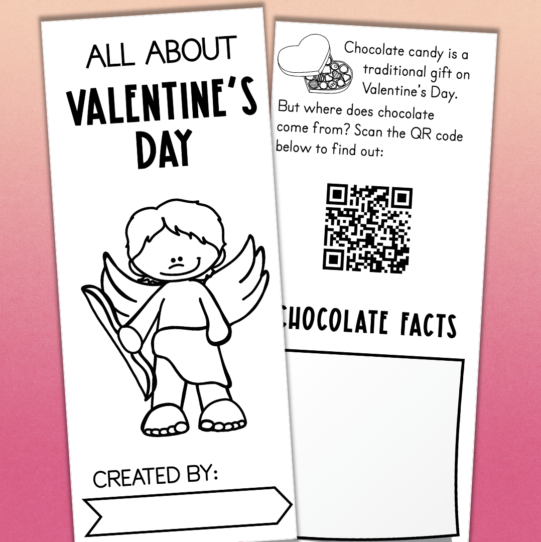 VALENTINES DAY Activity Informational Brochure - Made By Teachers