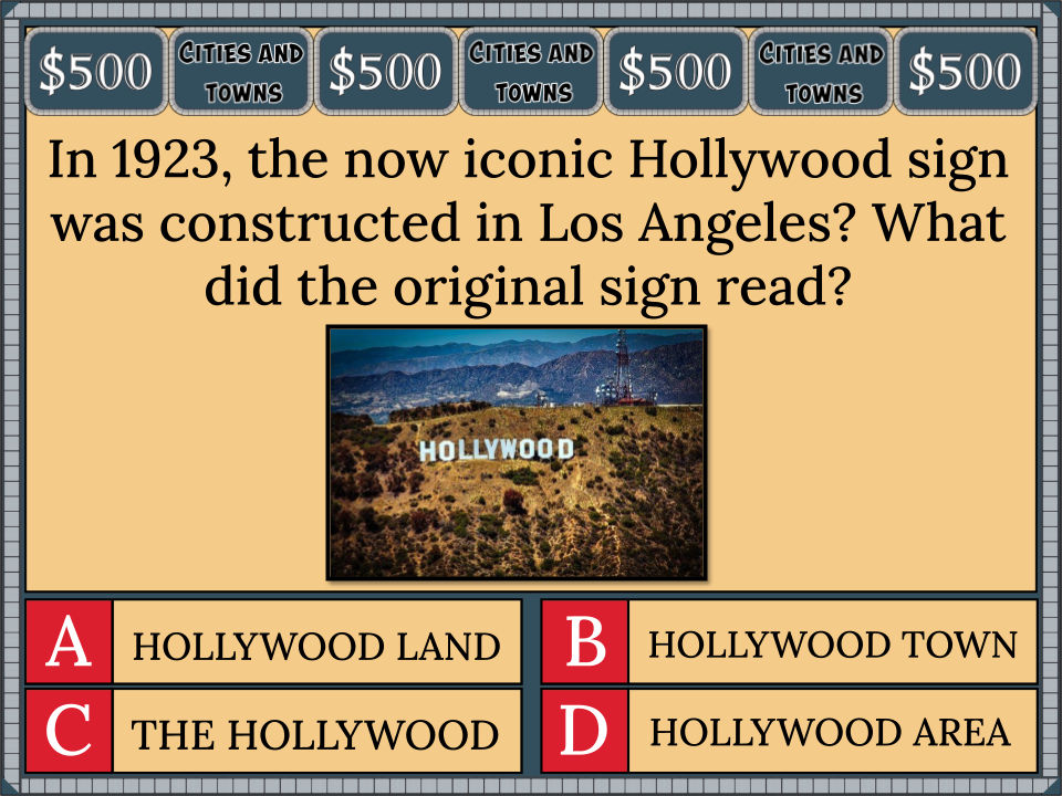 Country Quiz Task Cards - United States | Made By Teachers