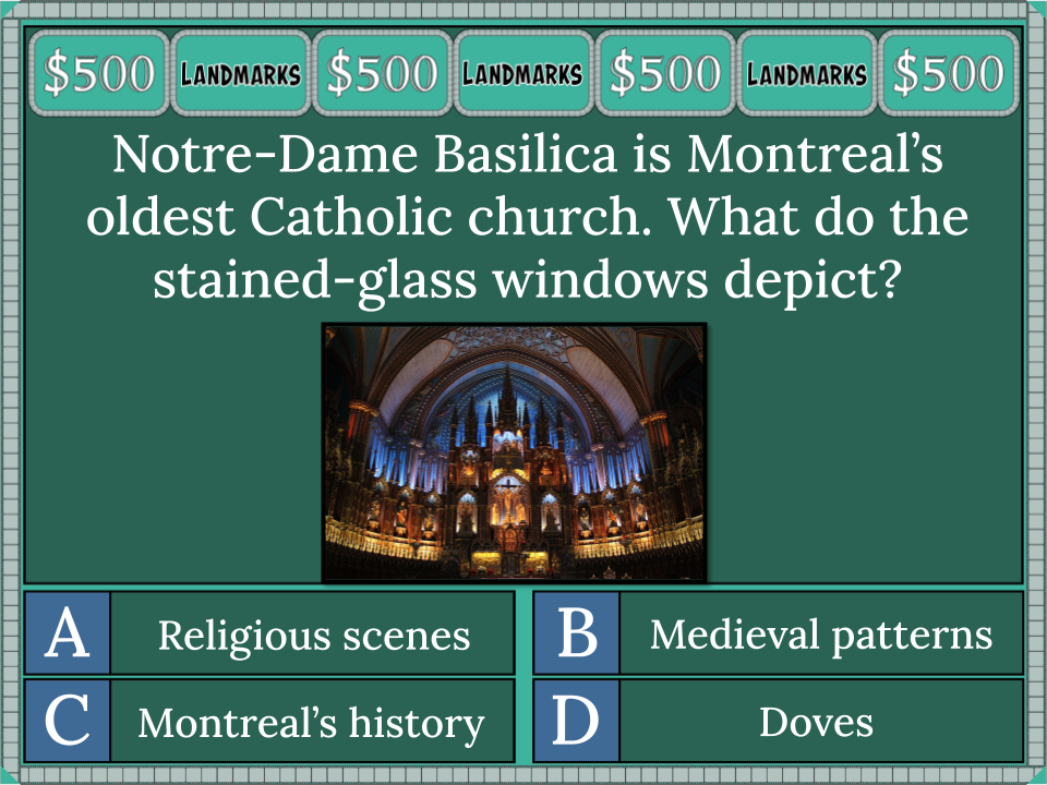 Country Quiz Task Cards - Canada | Made By Teachers