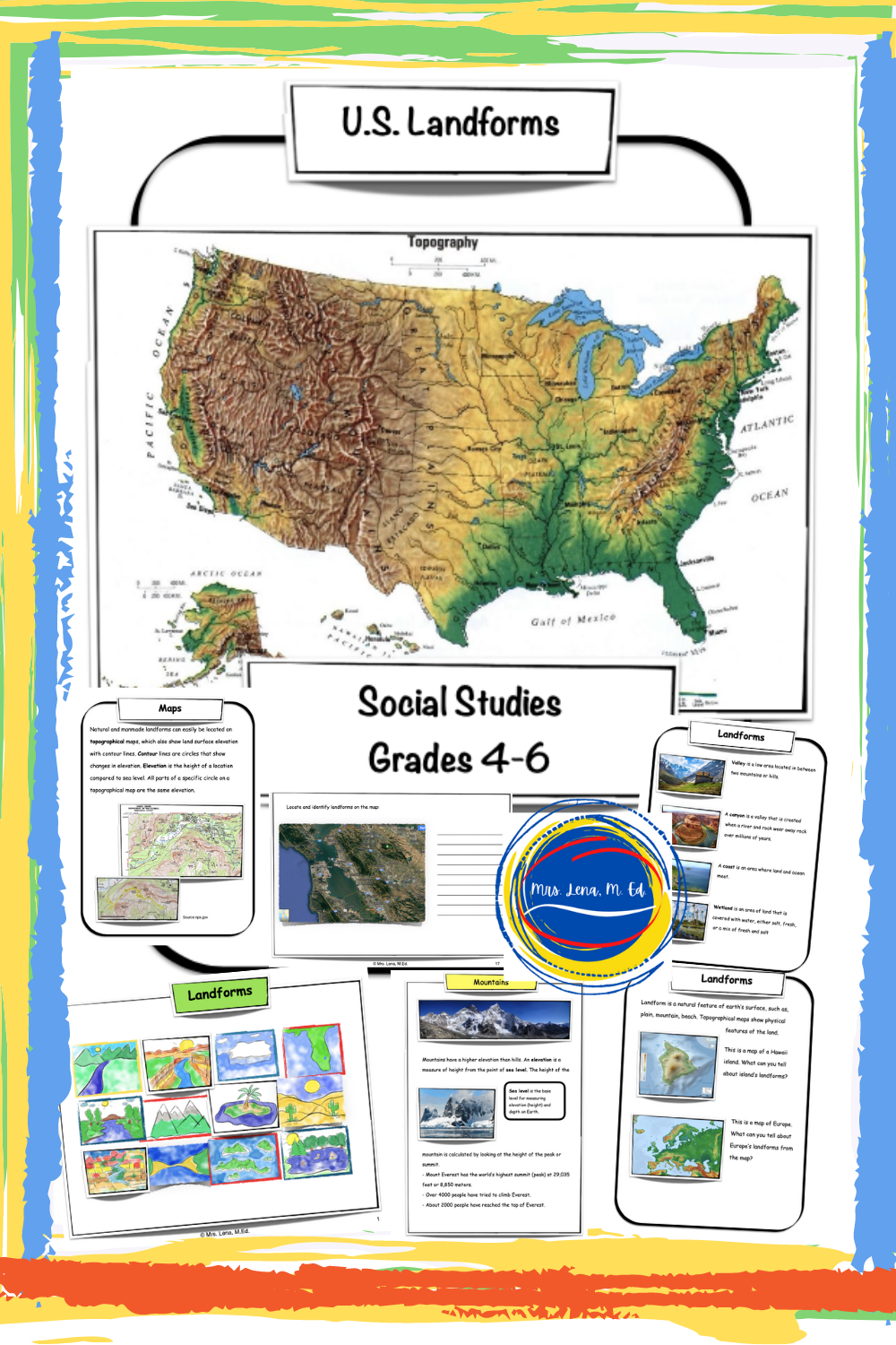 Landforms NGSS Unit | Made By Teachers