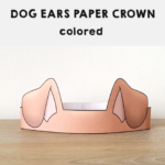 Dog Ears Crowns Headbands Printable Coloring Craft - Made By Teachers