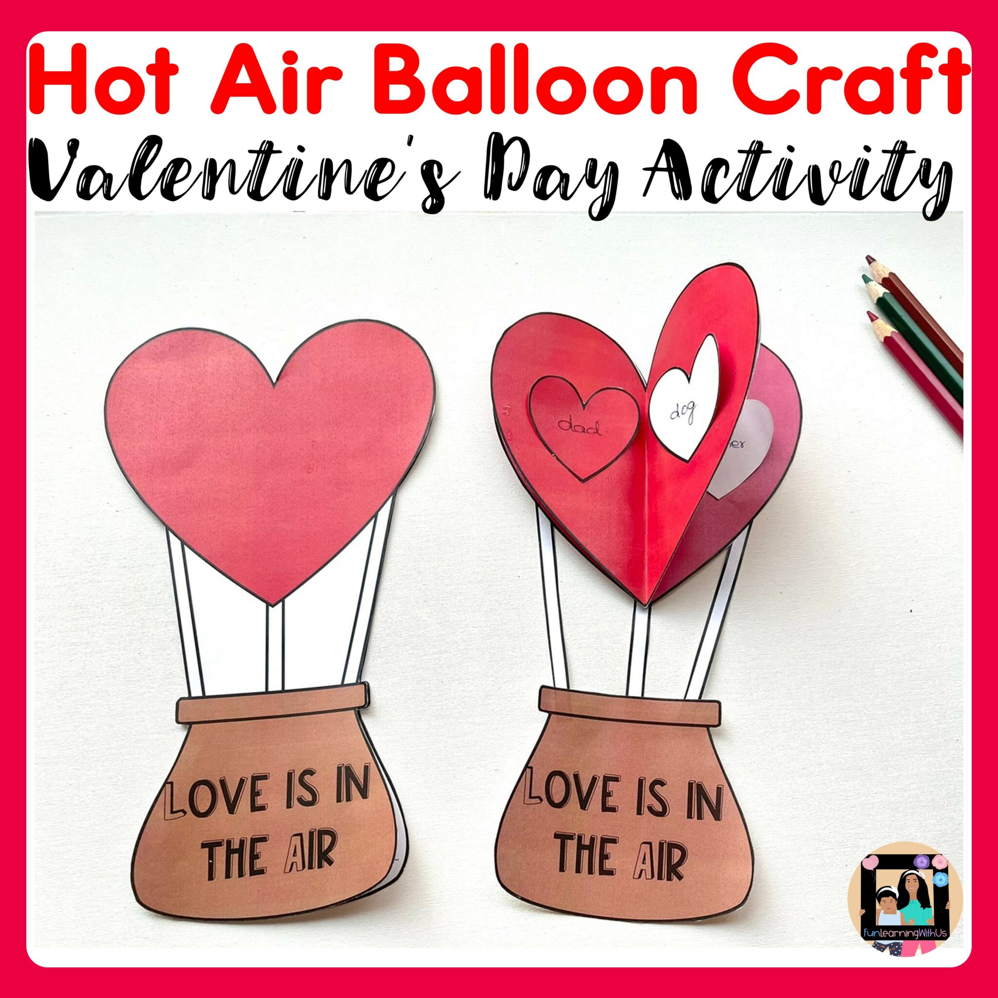 Hot Air Balloons Craft & Writing Activity - Made By Teachers