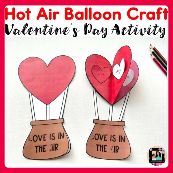 Hot Air Balloons Craft & Writing Activity - Made By Teachers