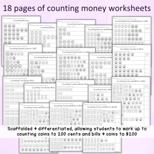 Counting and Representing Canadian Money Amounts | Made By Teachers