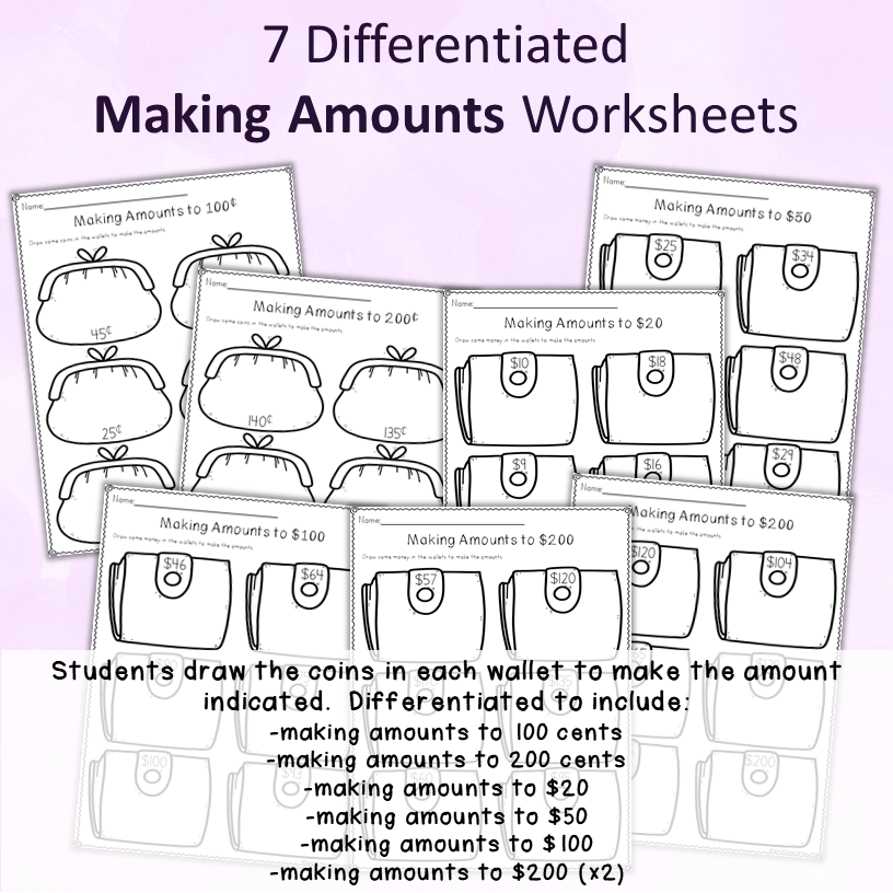 Counting and Representing Canadian Money Amounts | Made By Teachers