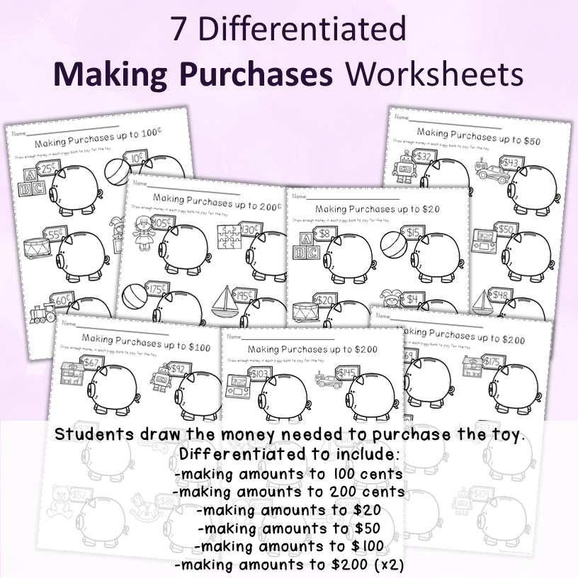 Counting and Representing Canadian Money Amounts - Made By Teachers