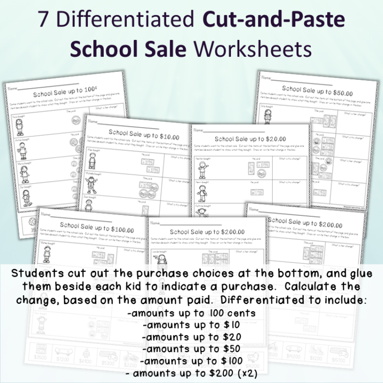 Making Change with Canadian Money Worksheets | Made By Teachers