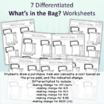 Making Change with Canadian Money Worksheets - Made By Teachers