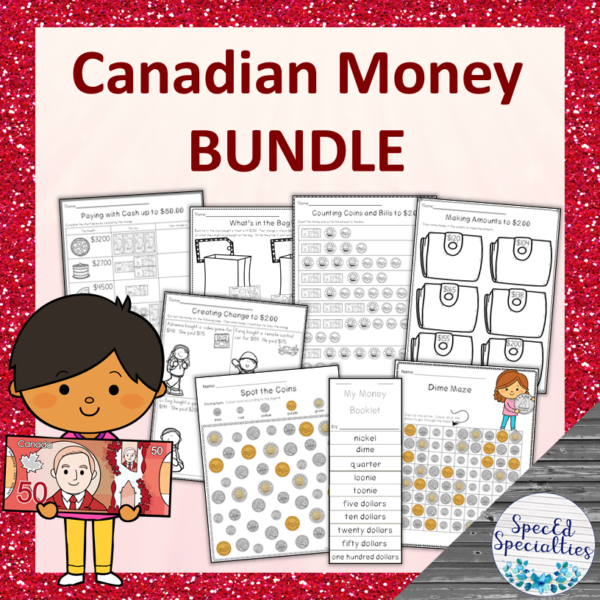 Canadian Money Worksheets BUNDLE - Made By Teachers