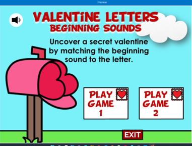 Valentine's Beginning Sounds Boom Card Puzzle | Made By Teachers