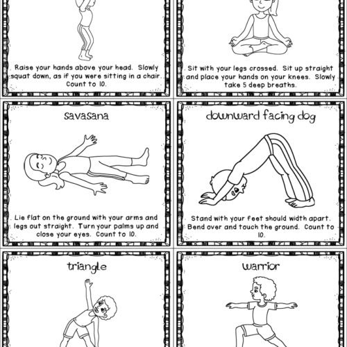 Yoga Roll-a-Brain Break for Self-Regulation | Made By Teachers