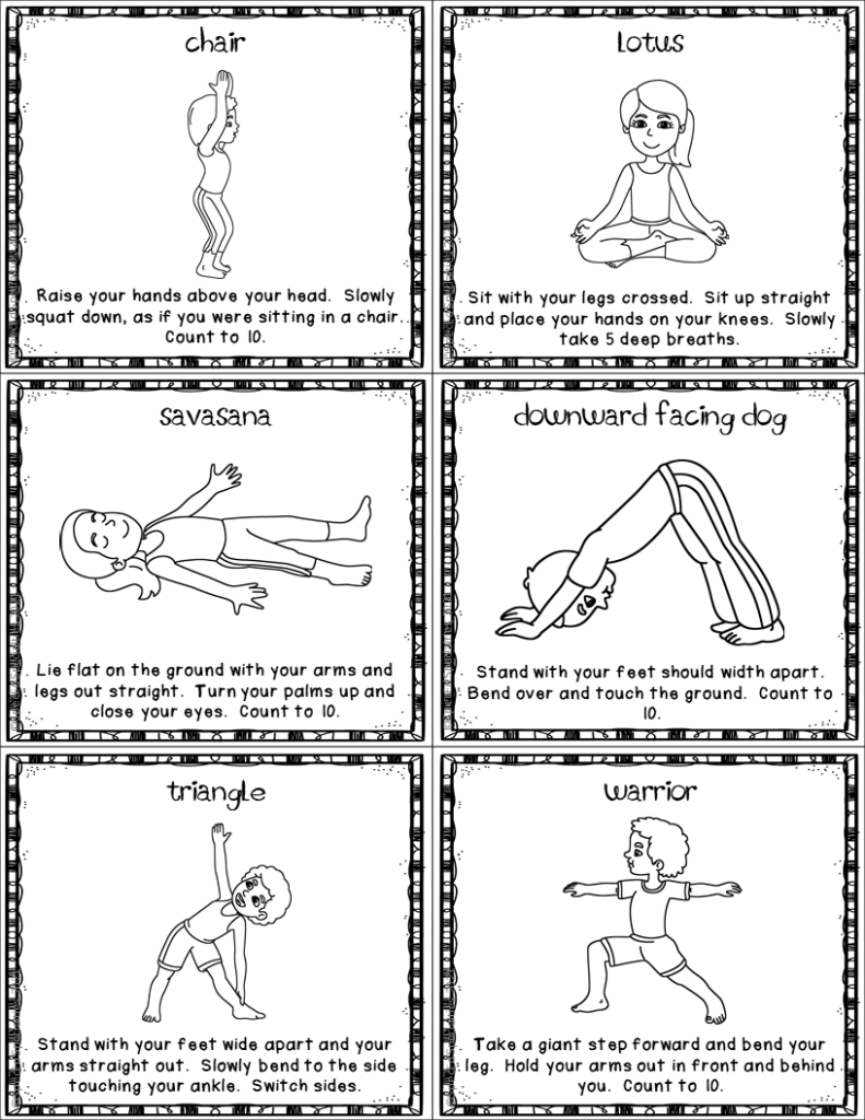 Yoga Roll-a-Brain Break for Self-Regulation - Made By Teachers