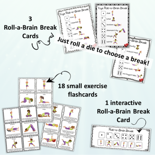 Yoga Roll-a-Brain Break for Self-Regulation - Made By Teachers