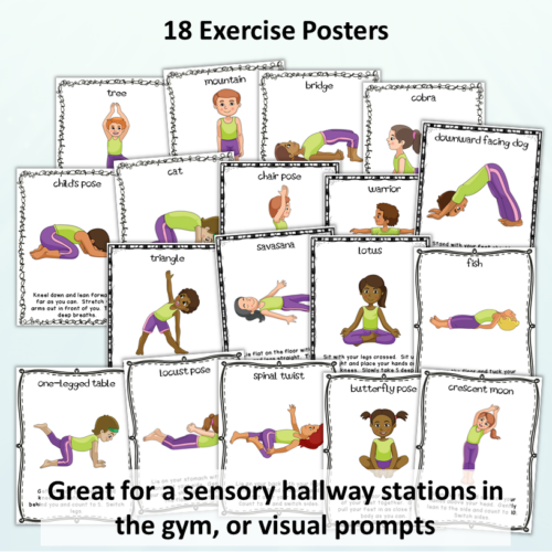 Yoga Roll-a-Brain Break for Self-Regulation - Made By Teachers