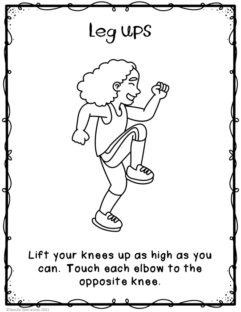 Roll-a-Brain Break Self-Regulation & Gross Motor - Made By Teachers