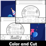 Twosday Name Crowns Hat Activities Craft, 2s Day 2 - Made By Teachers