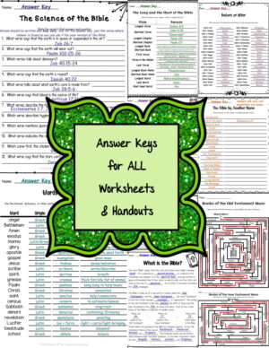 Books of the Bible Activity Pack 3 - Catholic - Made By Teachers