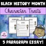 Black History Month 5 Paragraph Essay Activity - Made By Teachers