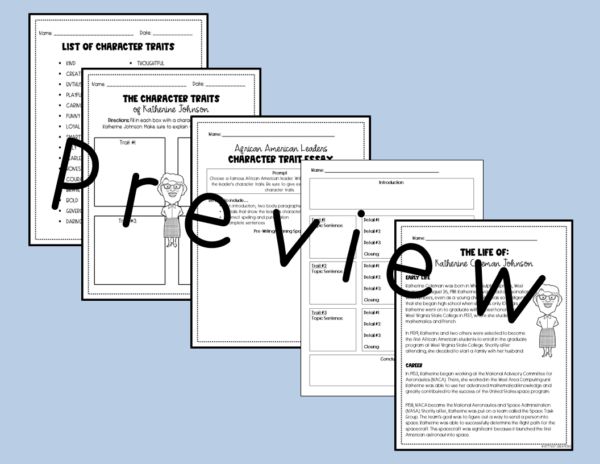 Black History Month 5 Paragraph Essay Activity - Made By Teachers