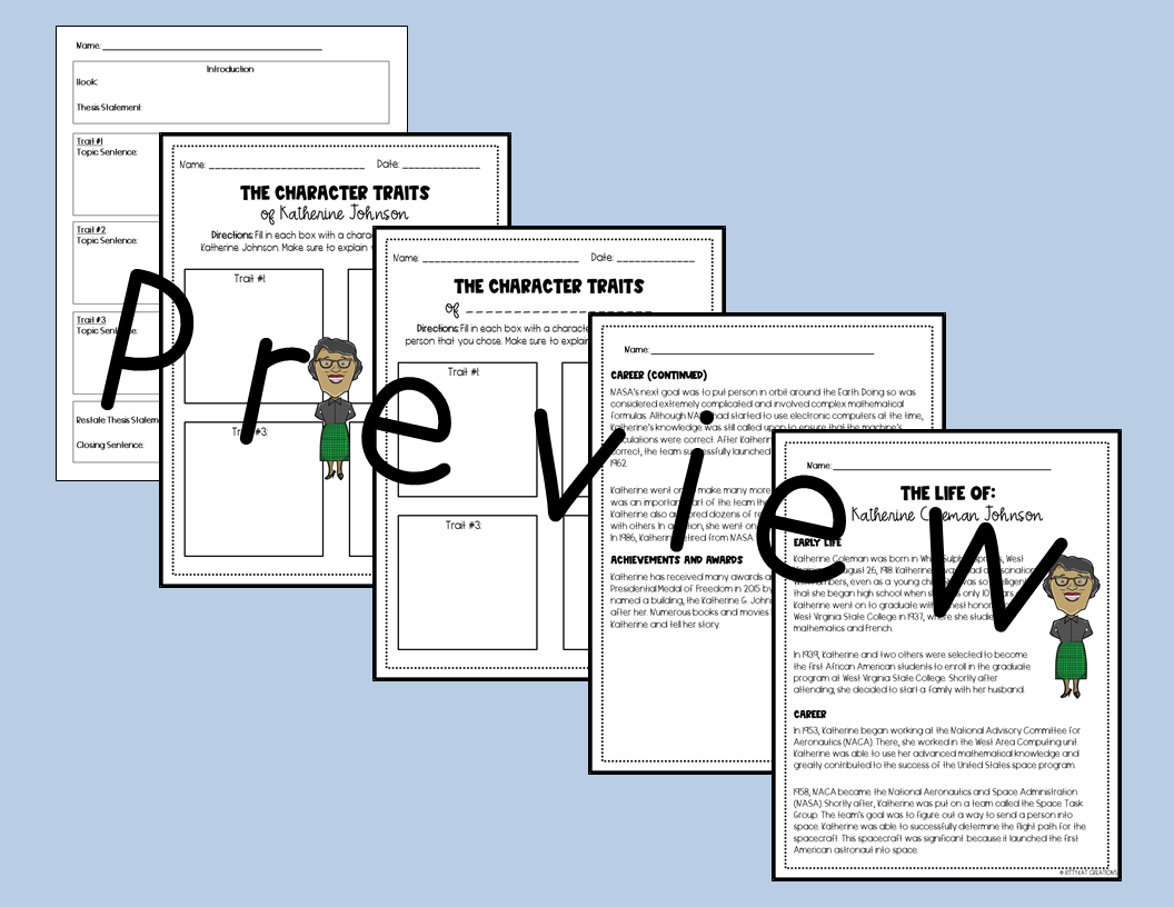 Black History Month 5 Paragraph Essay Activity - Made By Teachers