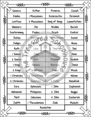 Books of the Bible BINGO - Catholic - Made By Teachers