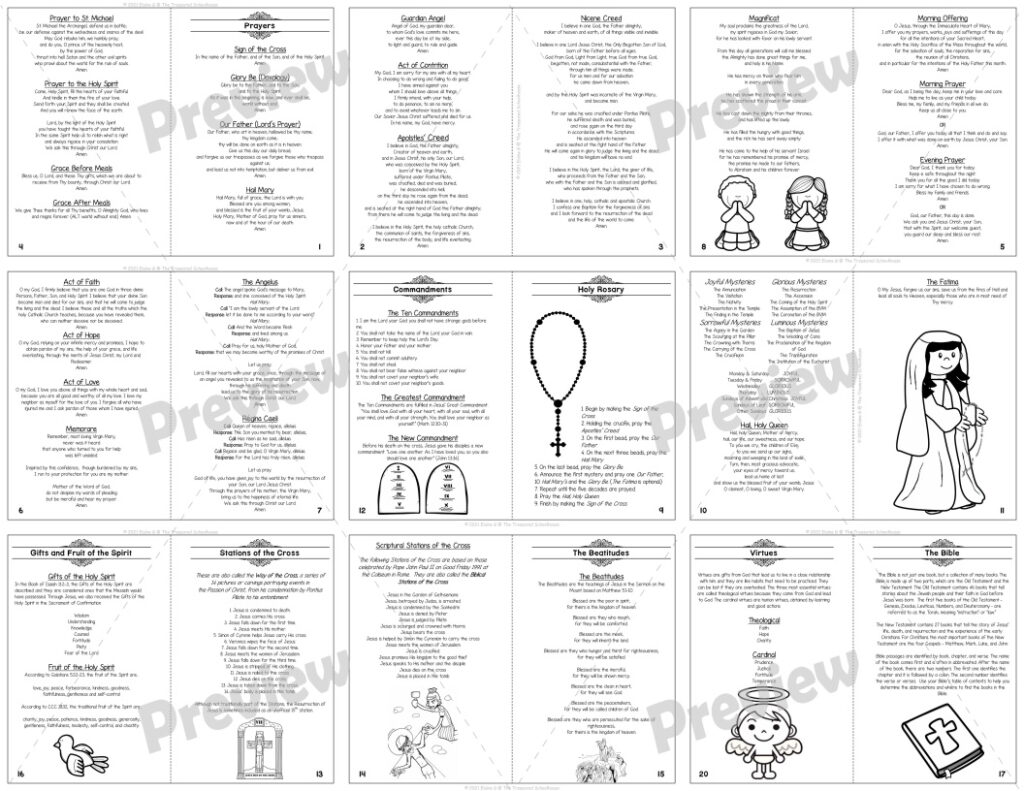 All Things Catholic Booklet | Made By Teachers