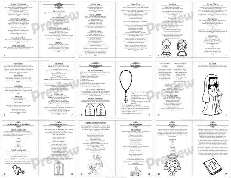 All Things Catholic Booklet | Made By Teachers