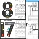 Road Number Mats 0 - 20, Road Number Tracing | Made By Teachers