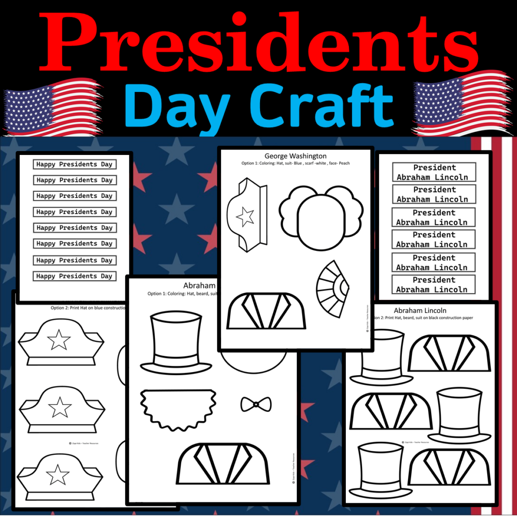 Presidents Day Craft Activities | Made By Teachers